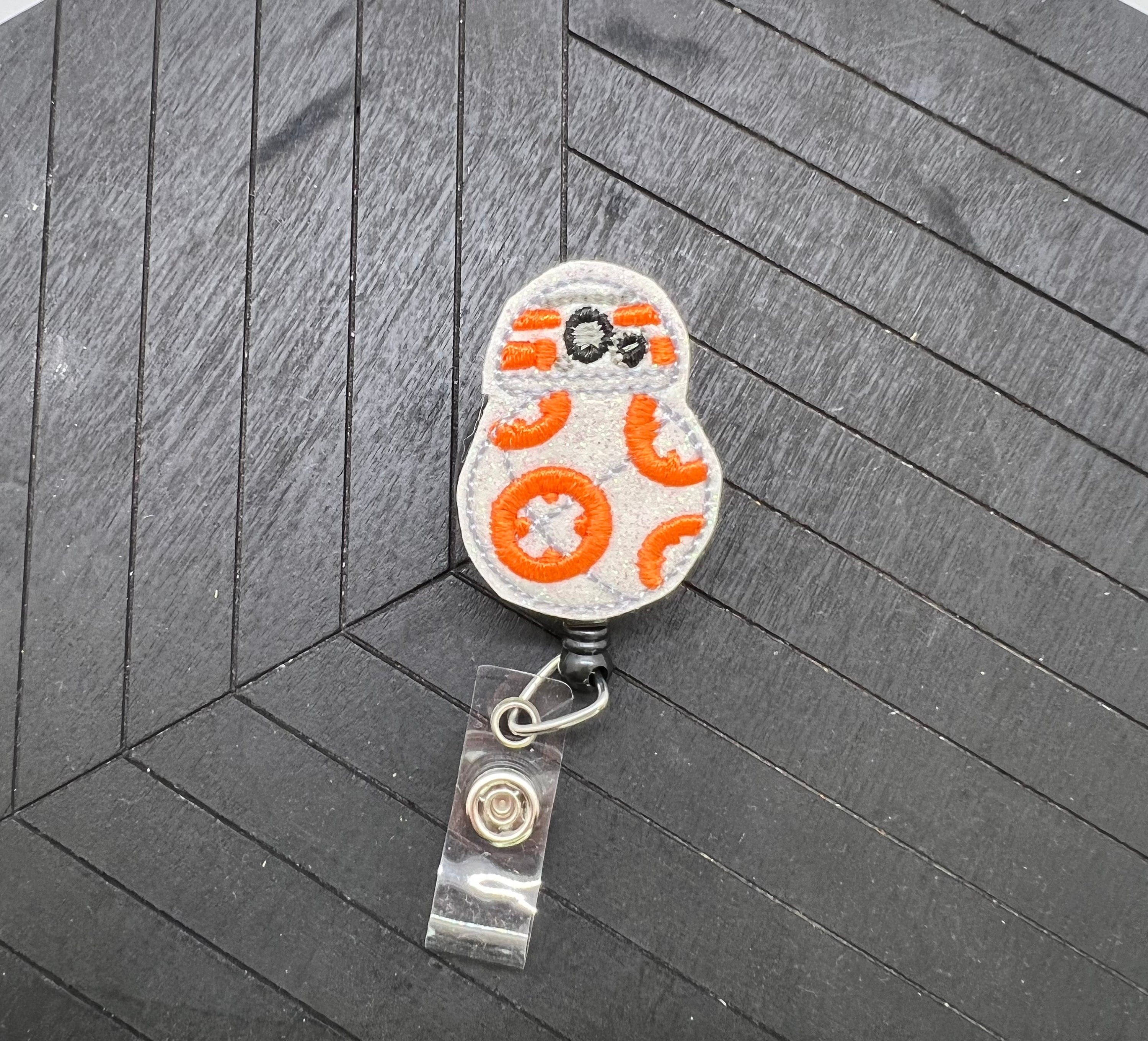 Star Wars Felt Badge Reel: Retractable Swivel Clip - Etsy
