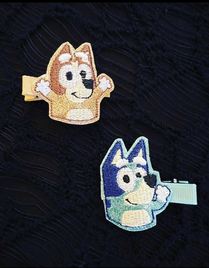 Cartoon Characters, Video Game Character Hair Clips, Girls Hair Clips ...