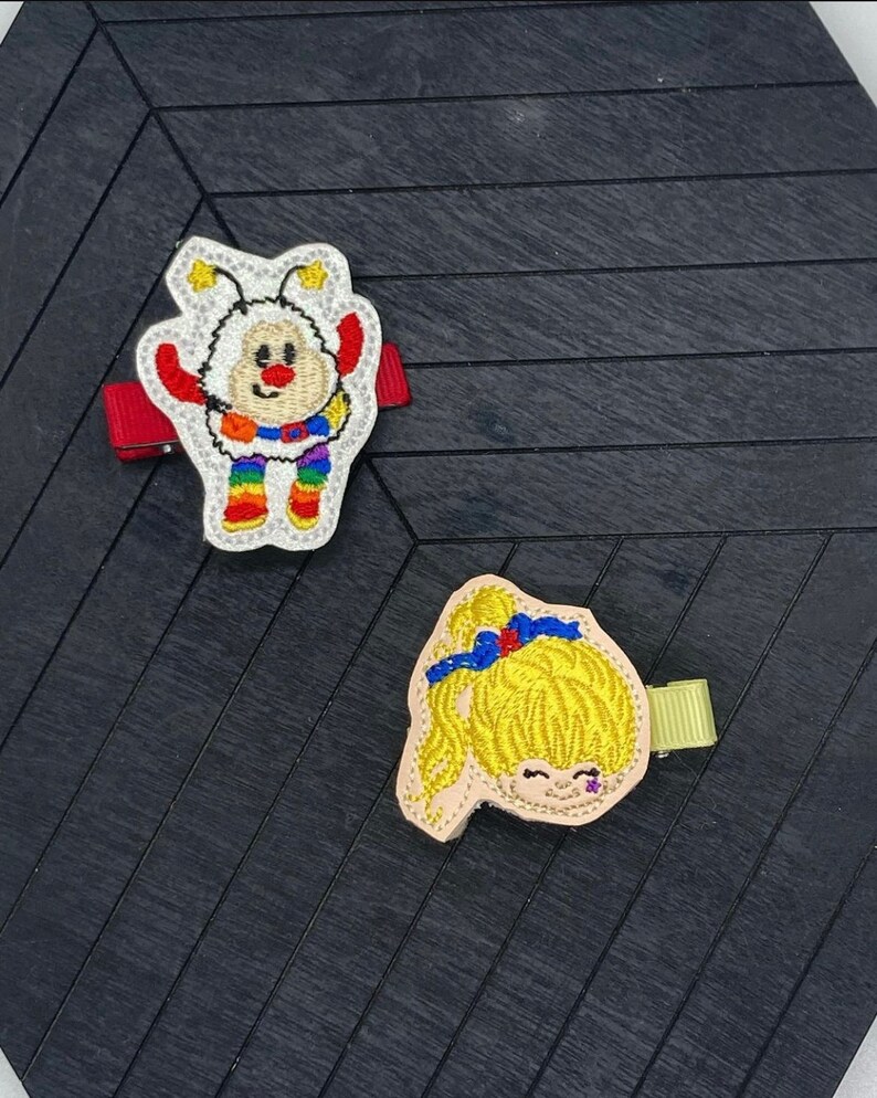 Cartoon Characters, Video Game Character Hair Clips, Girls Hair Clips ...