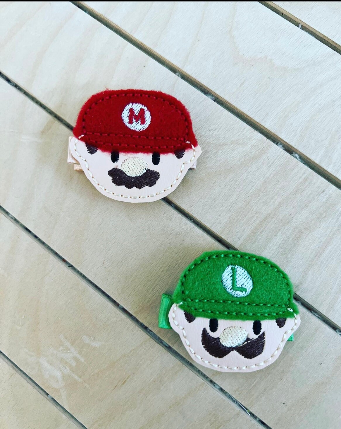 Cartoon Characters, Video Game Character Hair Clips, Girls Hair Clips ...