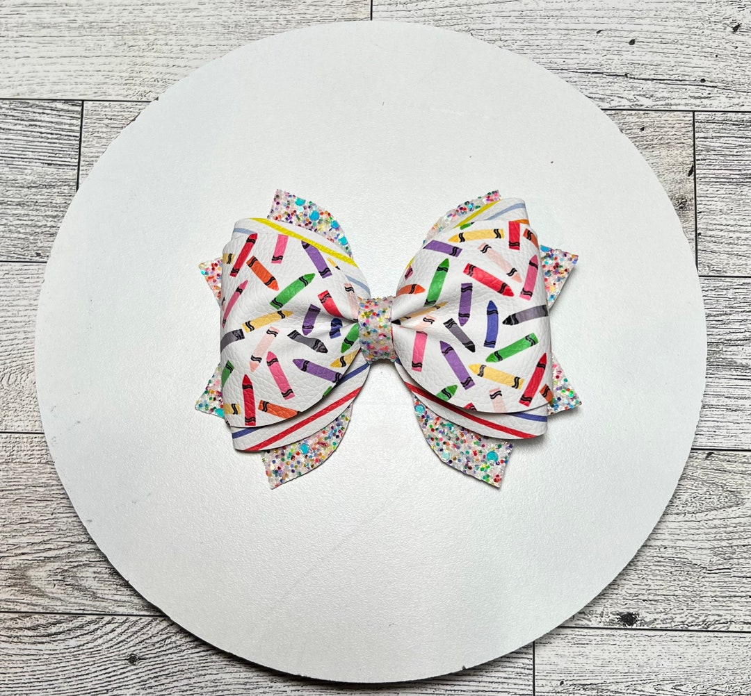 Back to School Bows, Colors, Color Names, Bows for Girls - Etsy