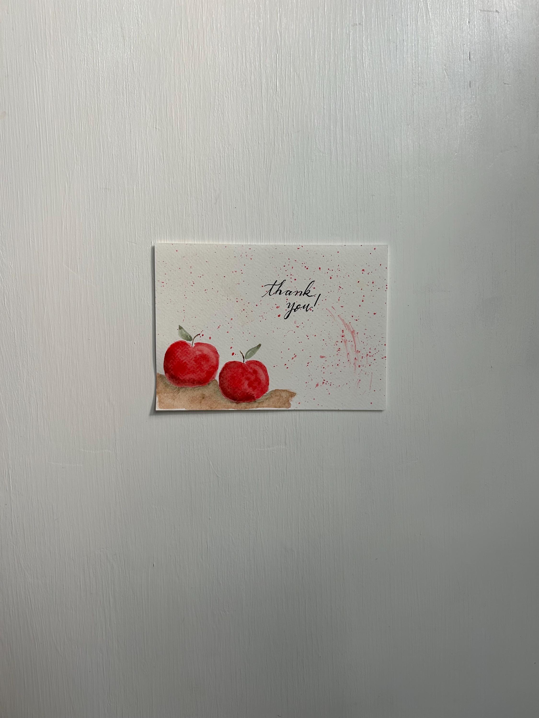Apple Thank You - Etsy