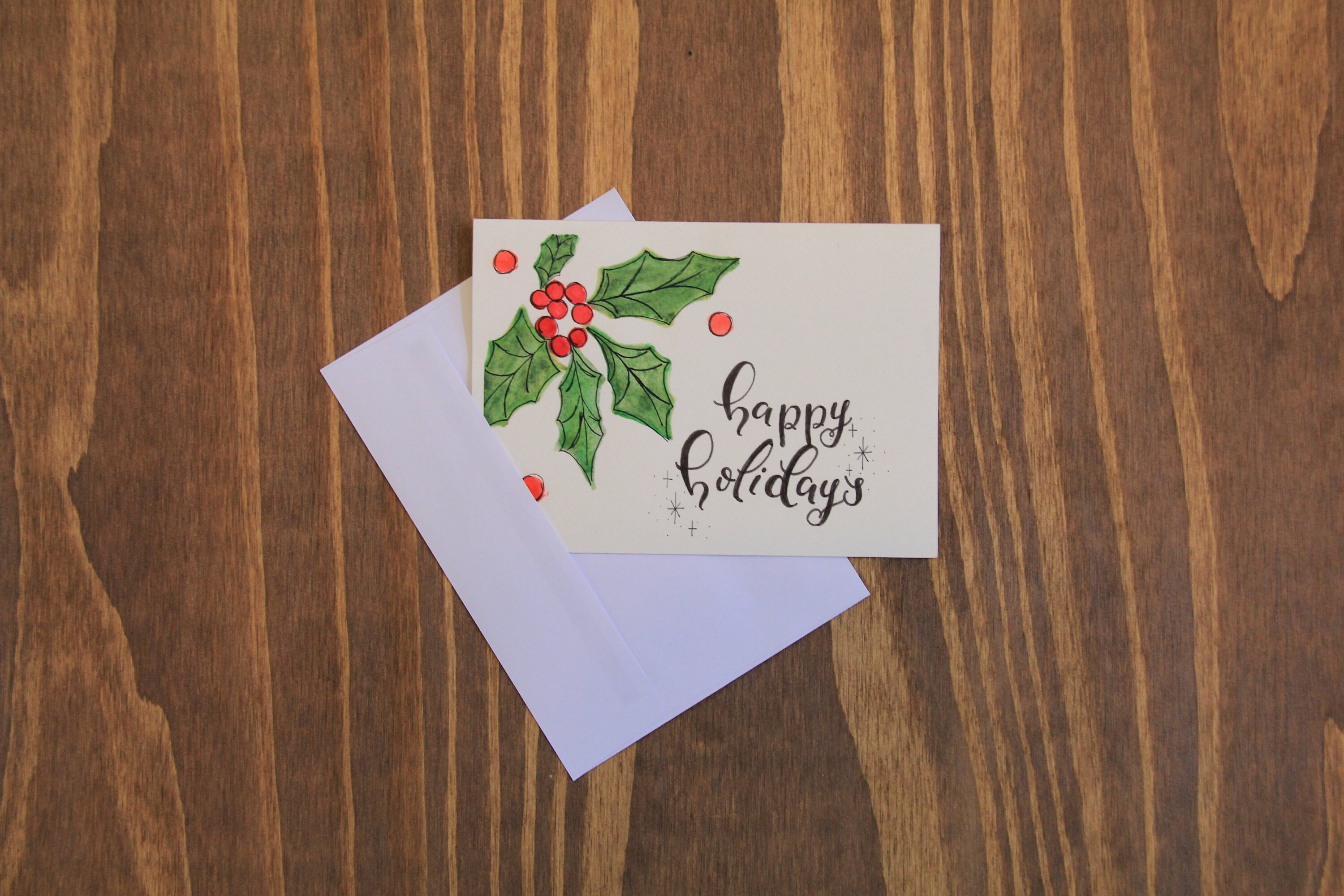 Set of 6 Christmas Cards - Etsy