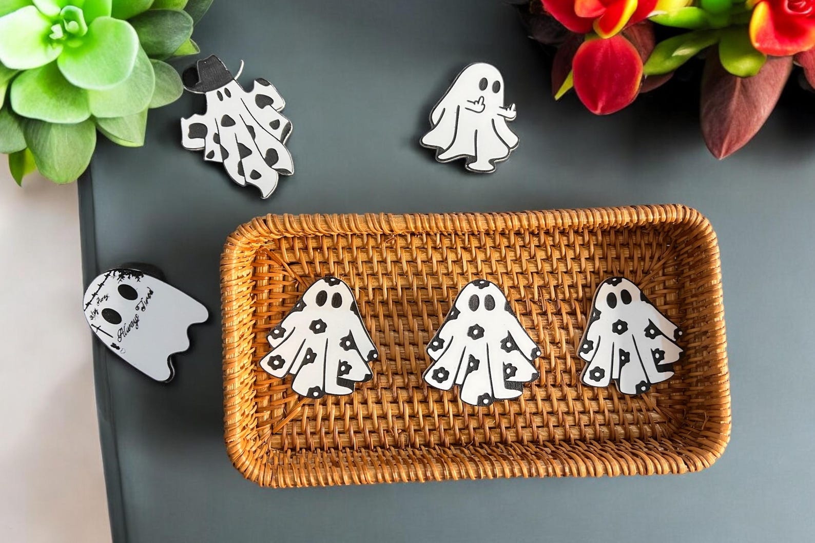 Ghost Malone Car Vent Clip: Spooky Car Freshie Diffuser - Etsy