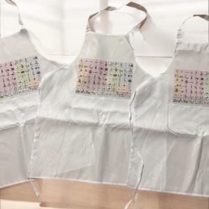 Low-tech AAC Device Apron | Core Board Communication | Autism Awareness ...