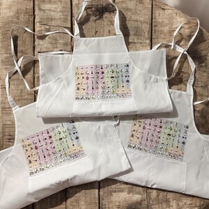 Low-tech AAC Device Apron | Core Board Communication | Autism Awareness ...