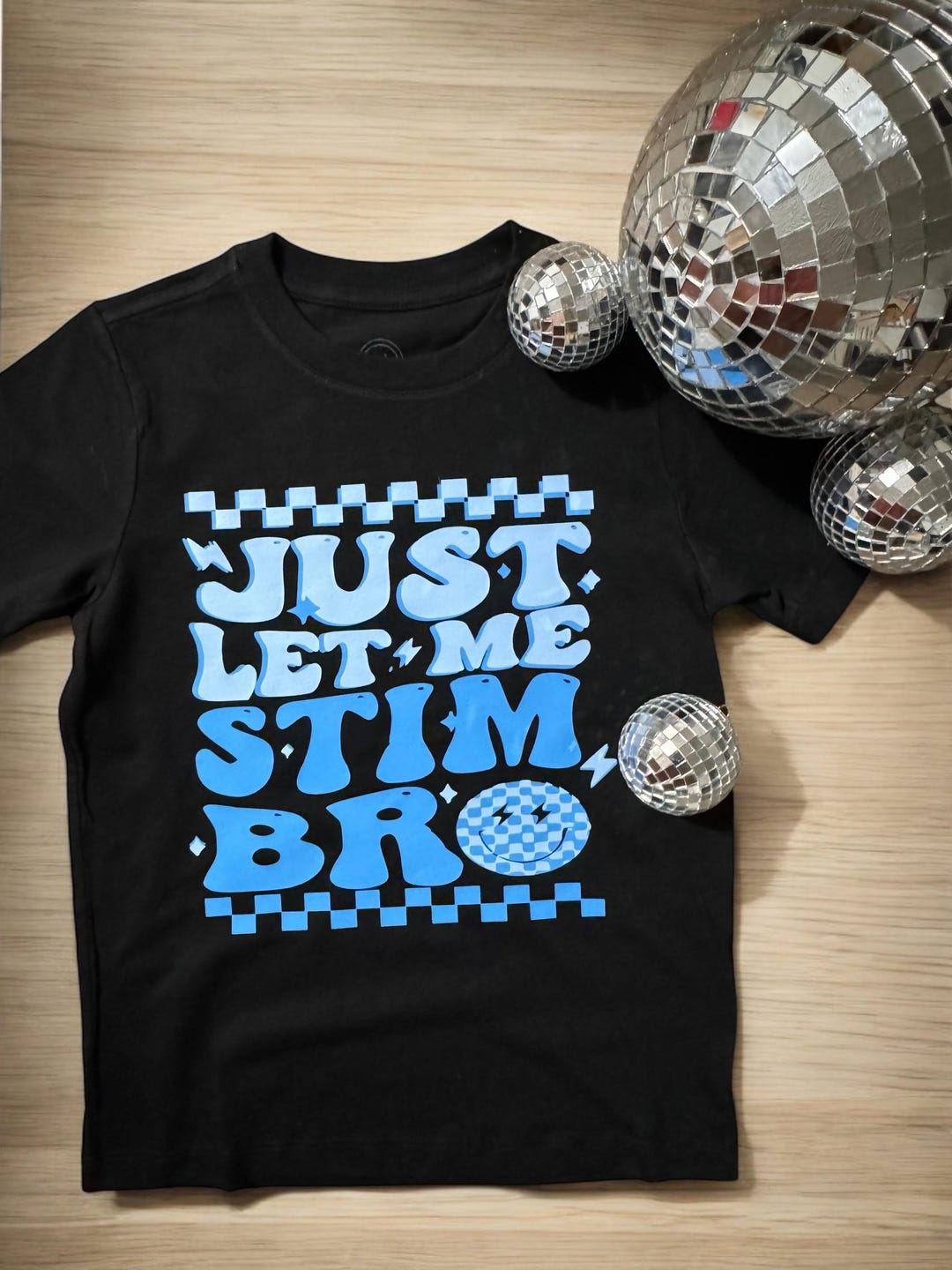 Autism Awareness T-shirt - Fun 'just Let Me Stim Bro' Design - Custom ...
