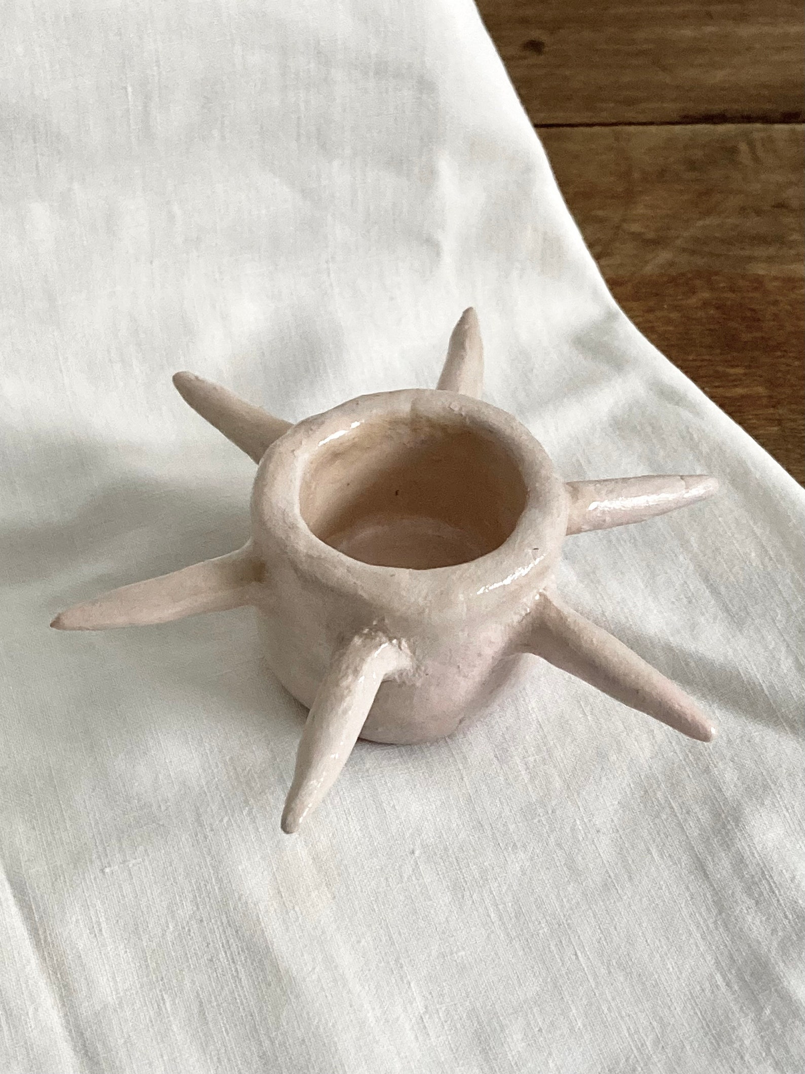 Handmade Ceramic Candle Holders, Taper Candle Holder Set - Etsy