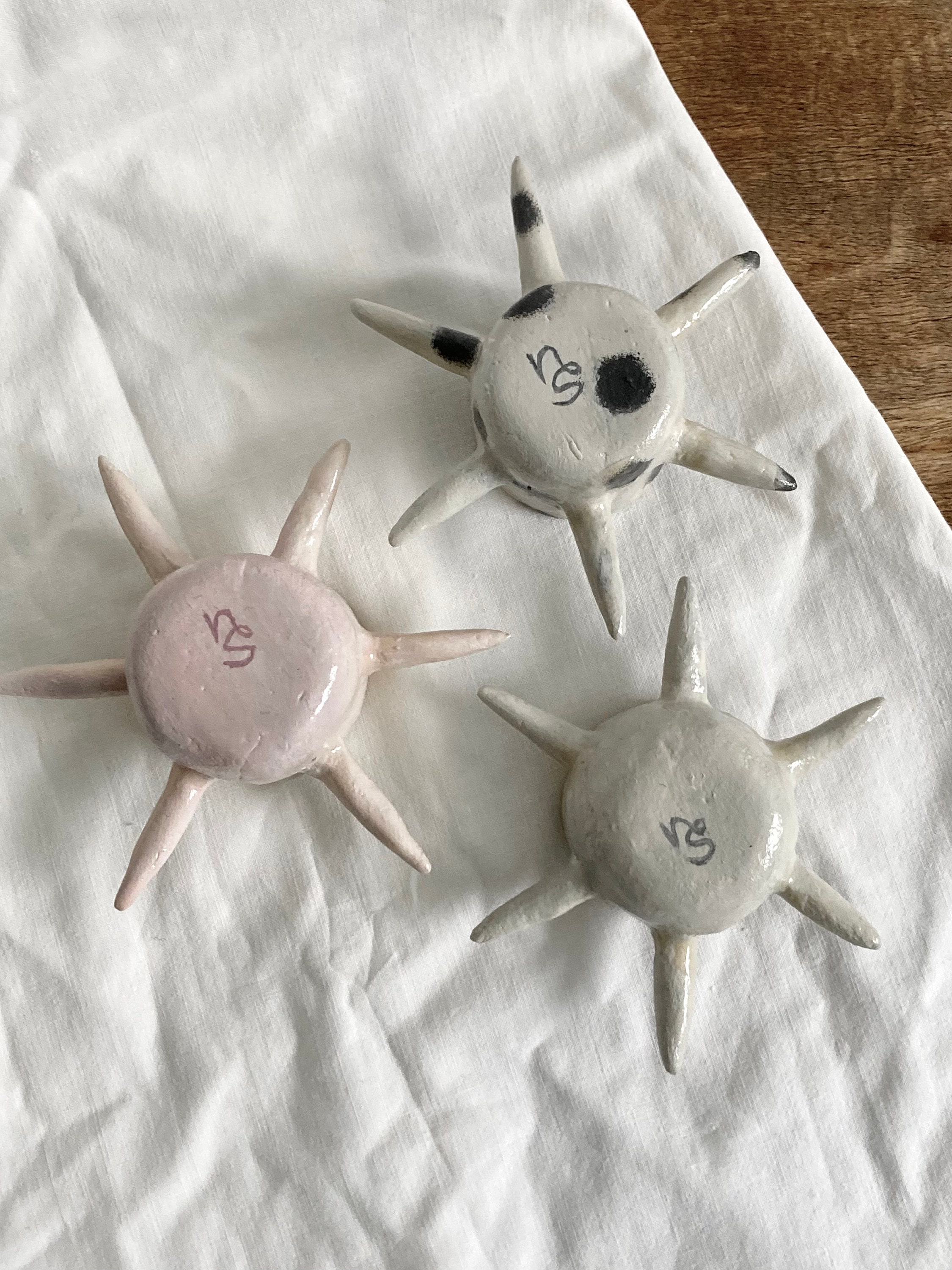 Handmade Ceramic Candle Holders, Taper Candle Holder Set - Etsy