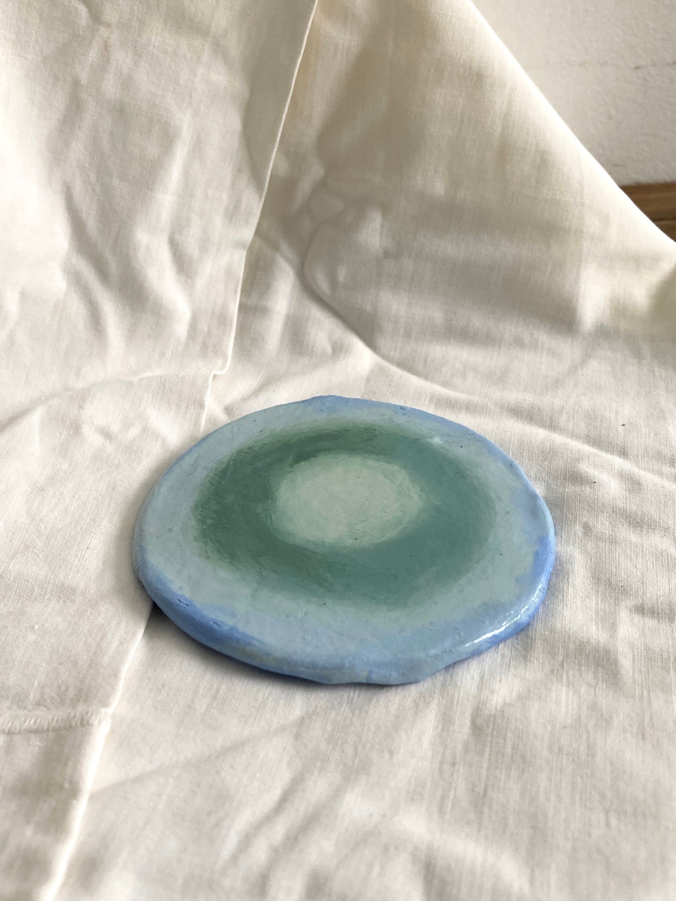 Aura Ceramic Coaster, Handmade Cup Coaster, Handpainted Clay Coasters ...