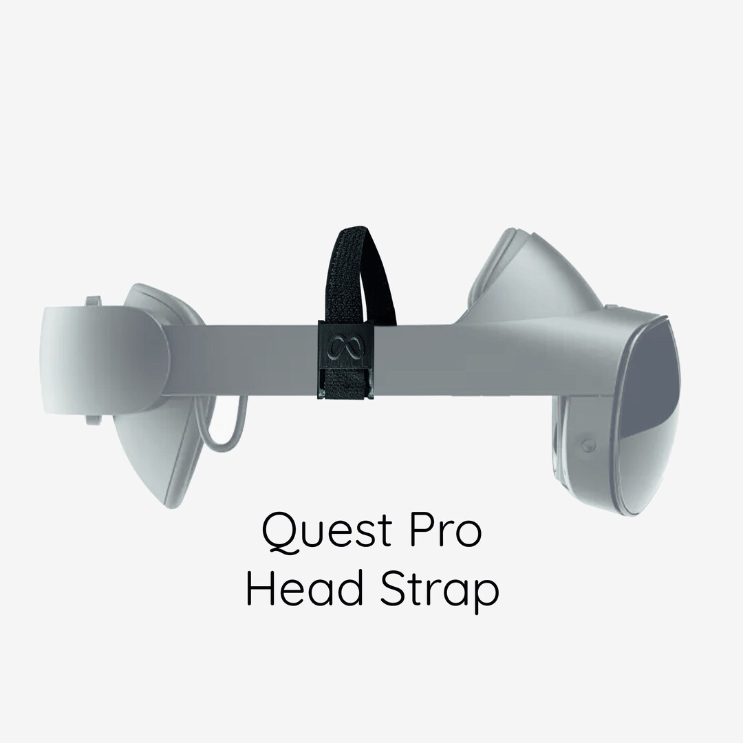 Comfort Head Strap for Meta Quest Pro – Adjustable VR Headstrap ...
