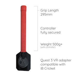 VR Cricket Bat Attachment: Realistic Ib Cricket Accessory for Meta ...