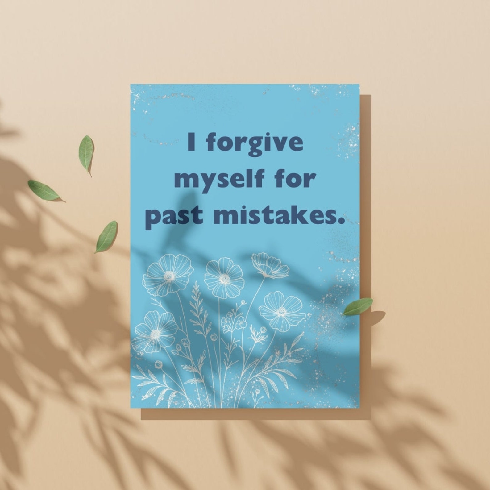 30 Digital Affirmation Cards, Positive Affirmations, Canva Template ...