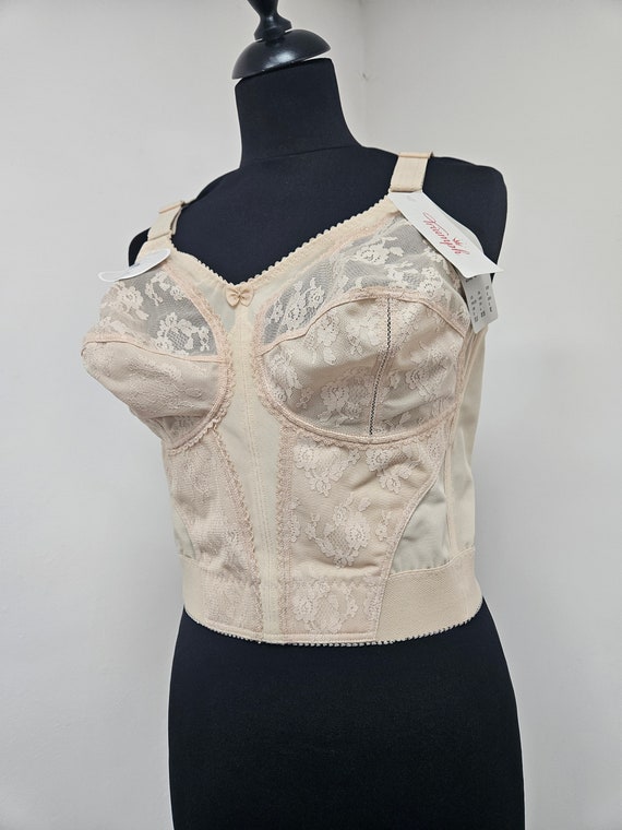 1960s Vintage Long Line Bullet Bra Deadstock Gem