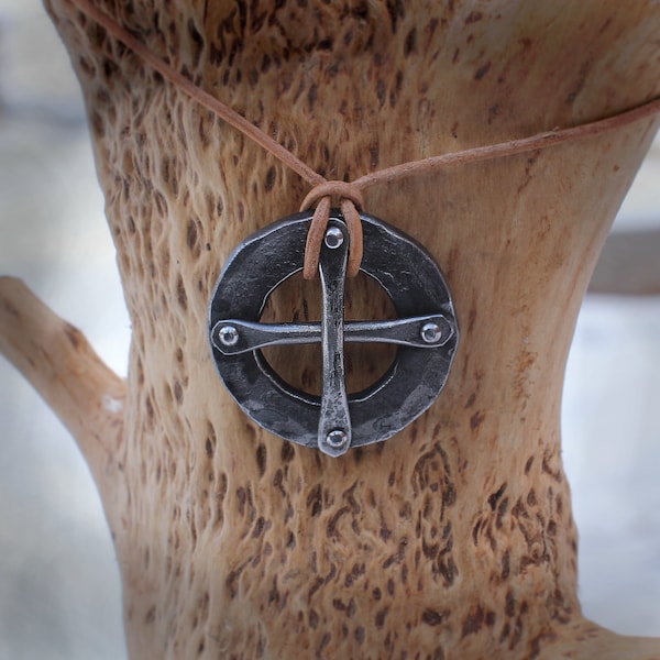 Solar Cross Pendant - Etsy