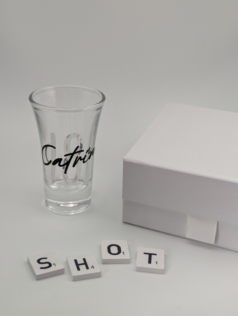 Personalised Shot Glass Etsy Uk
