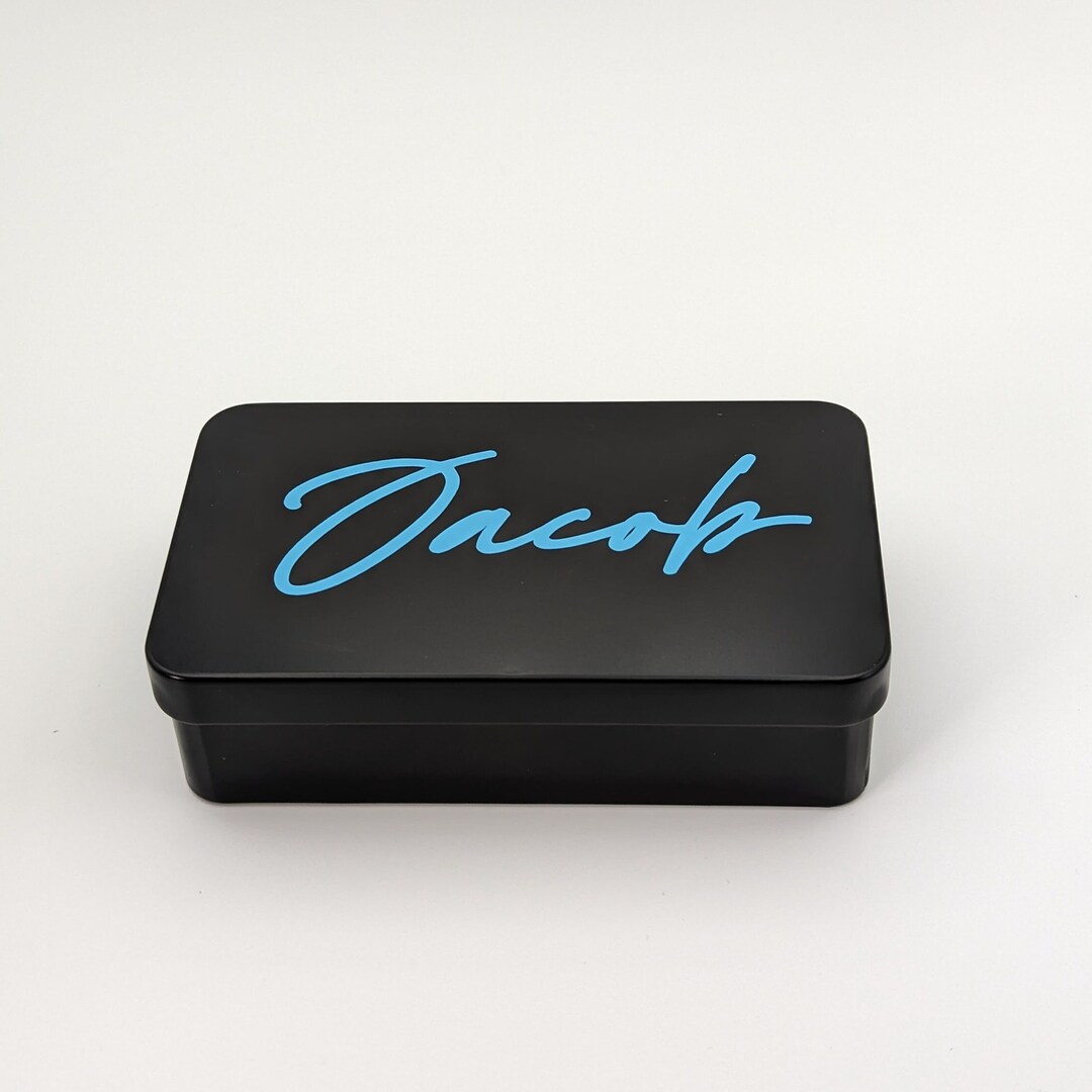 Personalised Small Tin Gift Box - Etsy UK