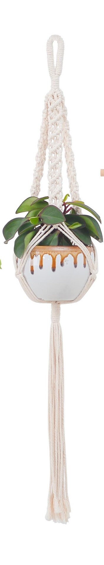 Macramé hemp pot hanger. Macramé wall hanging Macramé Plant | Etsy