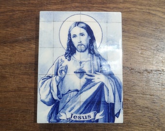 Ceramic Tile Jesus - Etsy