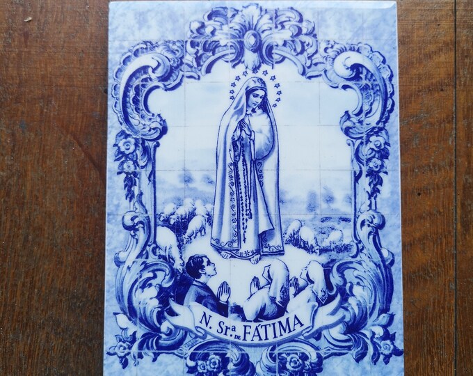Nossa Senhora De Fátima //our Lady of Fátima // Religious Tile ...