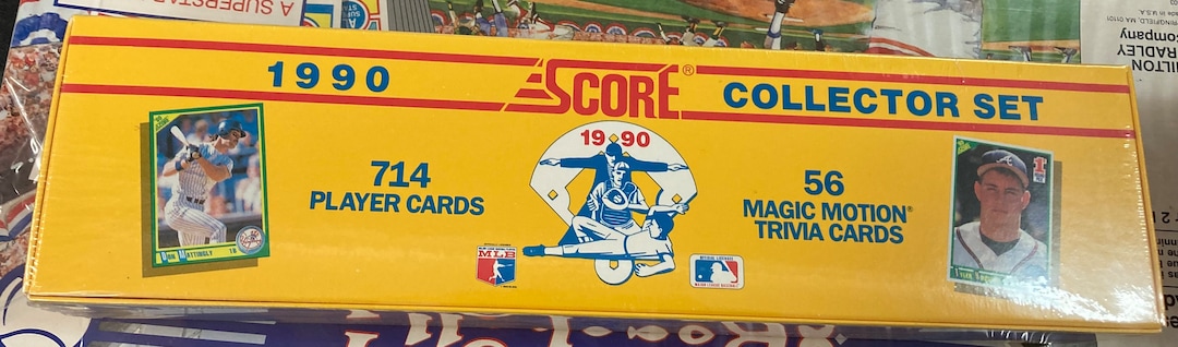 1990 Score Baseball Card Factory Sealed Set - Etsy