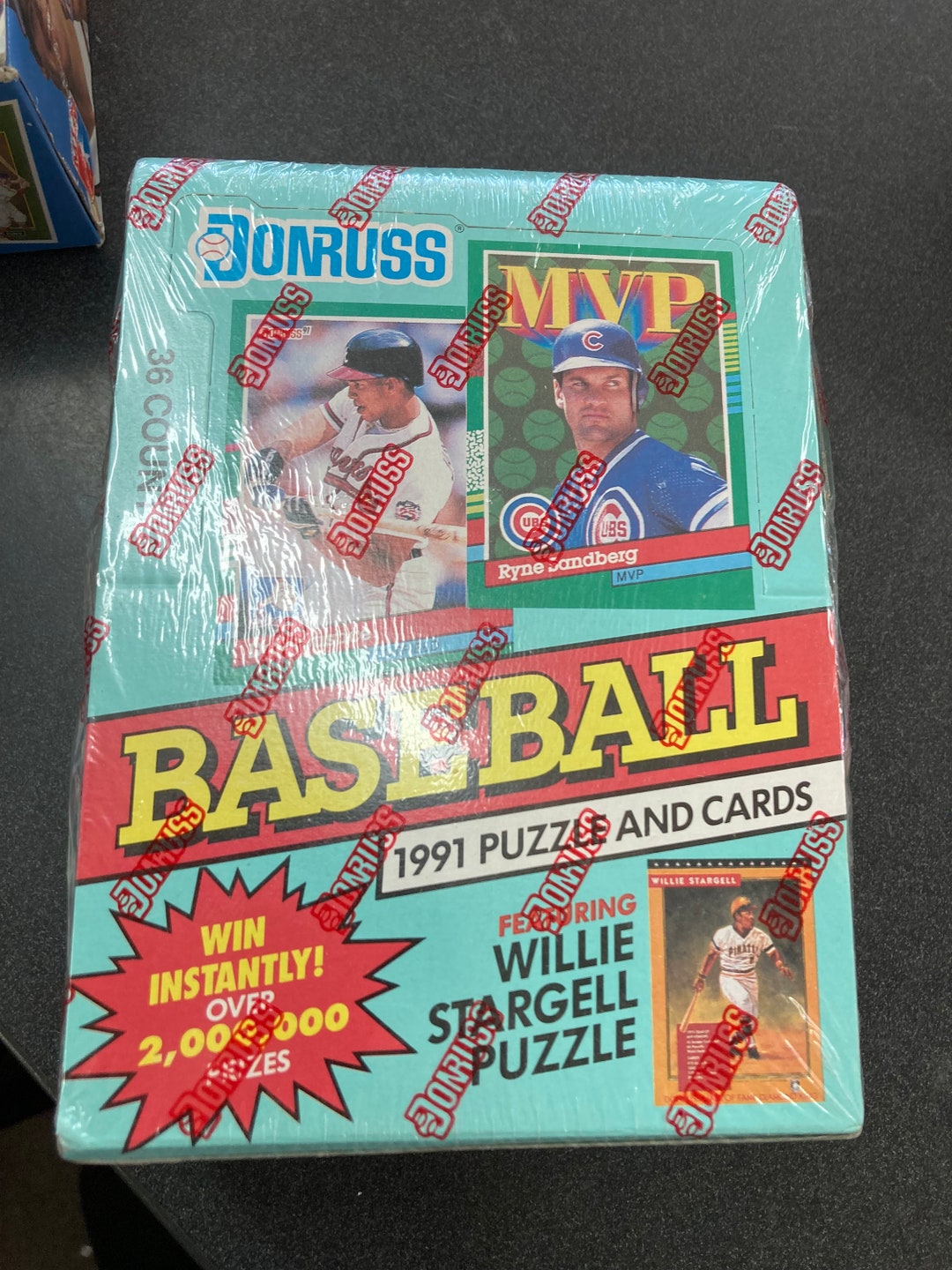 1991 Donruss Series 2 Baseball Factory Sealed Box Of Packs - Etsy