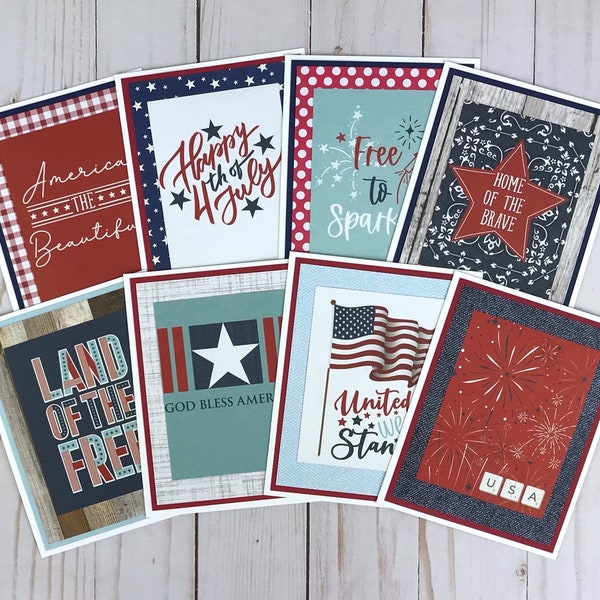 Fourth of July Card - Etsy
