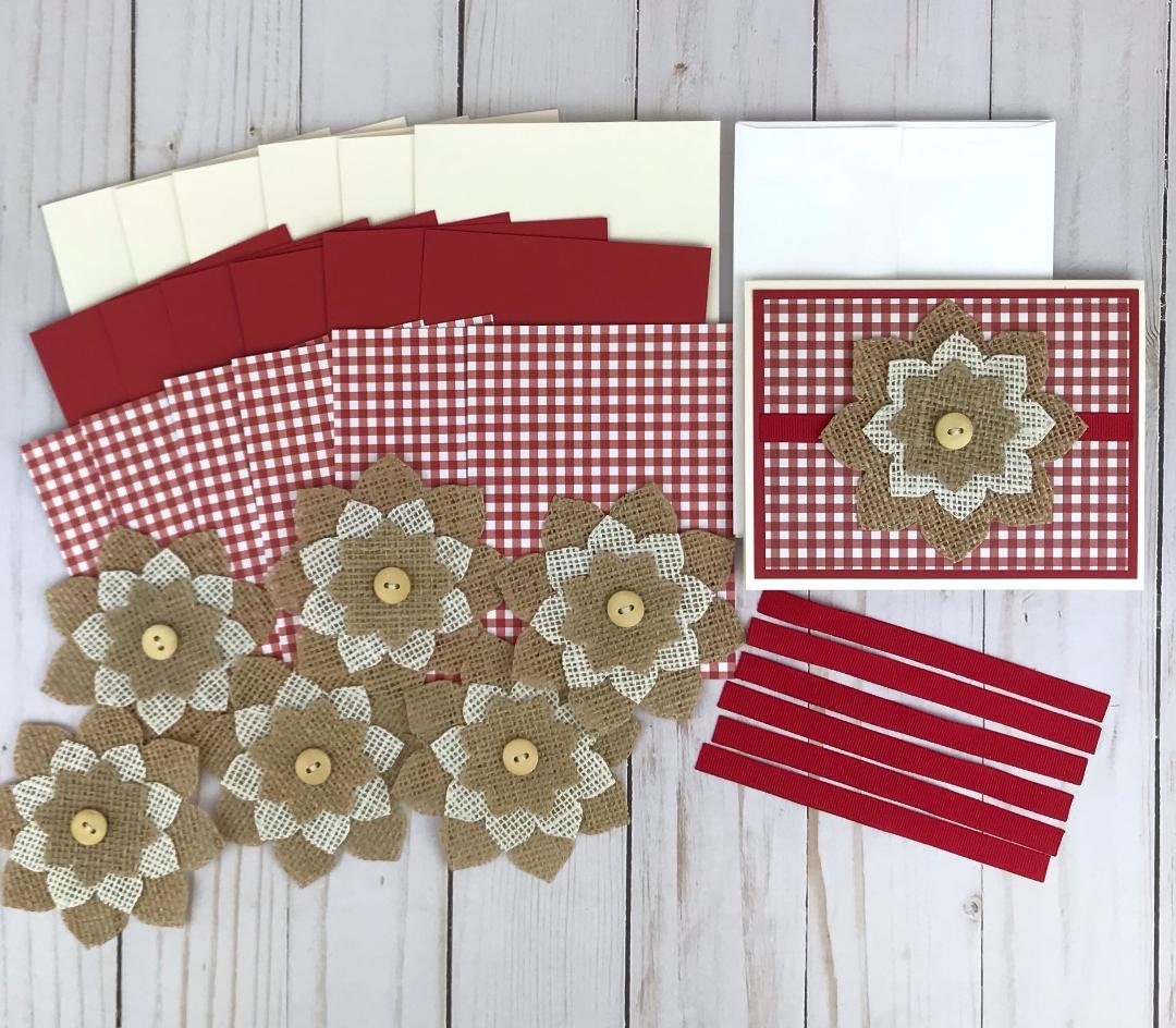 Handmade Card Kit, Card Making Kit for Adults, DIY Card Kit, Beginner ...