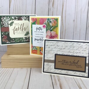 Religious Card Making Kit for Adults, Bible Verse Card Kit DIY ...