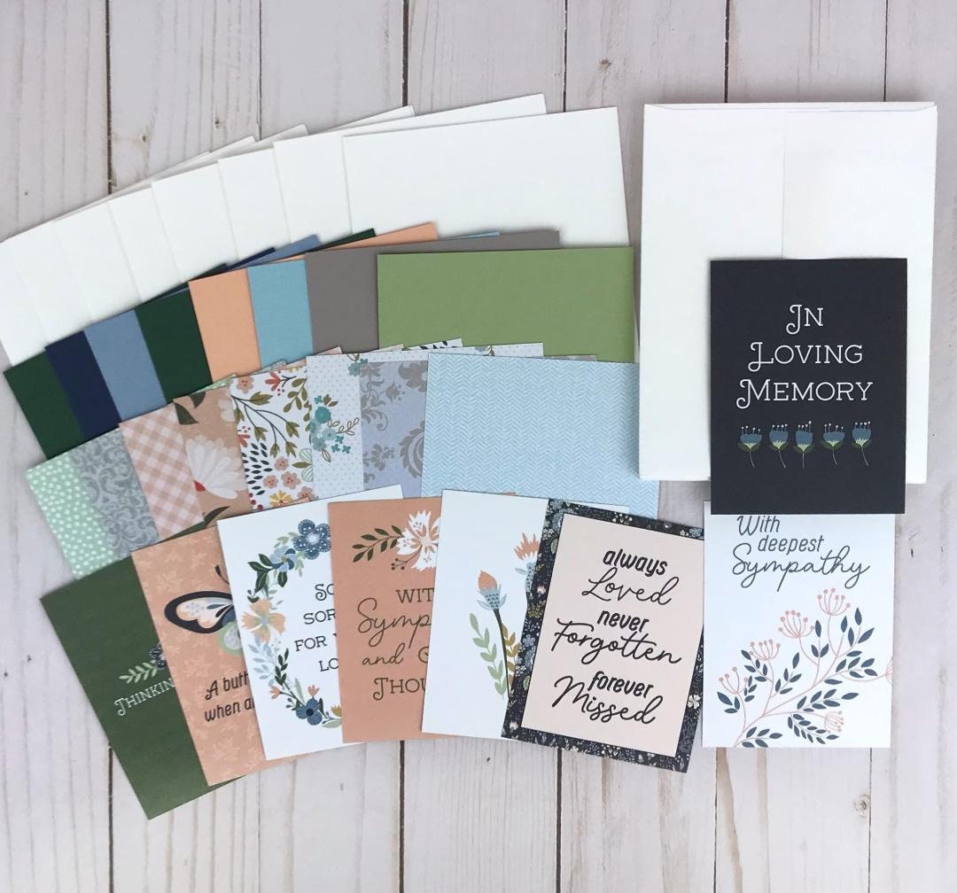Sympathy Card Kits DIY, Card Making Kits for Adults, Cardmaking Kit ...