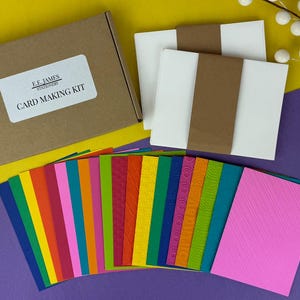 Embossed Birthday Card Making Supplies for Greeting Cards, Card Making ...