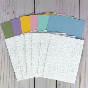 Easter Card Making Kit for Adults, Embossed Card Kit DIY, Greeting ...