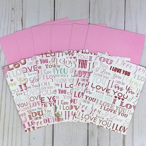 Valentine Card Kit, Card Making Kits, DIY Valentine Card Kit, Make Your ...