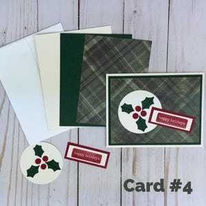 Christmas Card Kit DIY, Holiday Craft Kit, Card Making Kit for Adults ...