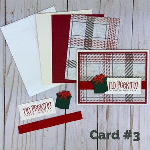 Christmas Card Kit DIY, Holiday Craft Kit, Card Making Kit for Adults ...