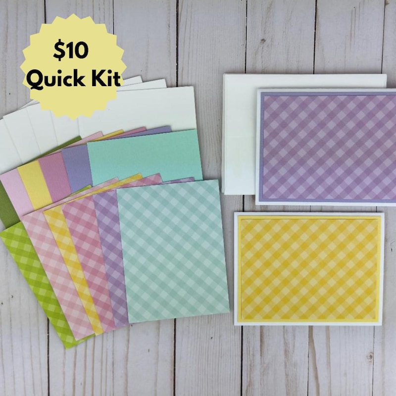 Easter Cardmaking Kits - Etsy