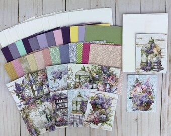 Winter Card Kit, Card Making Kit for Adults, Card Making Supplies, DIY ...