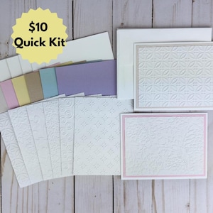 Basic Card Making Kit for Adults, Embossed Greeting Card Making ...