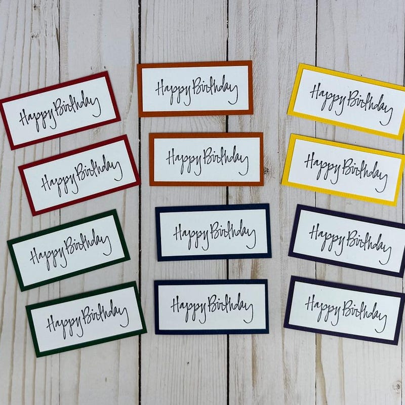 Happy Birthday Stamp - Etsy
