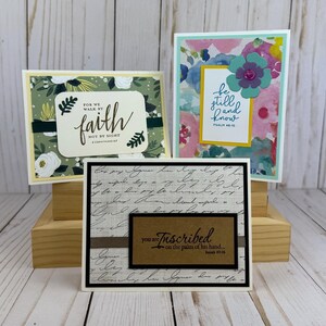 Religious Card Making Kit for Adults, Bible Verse Card Kit DIY ...