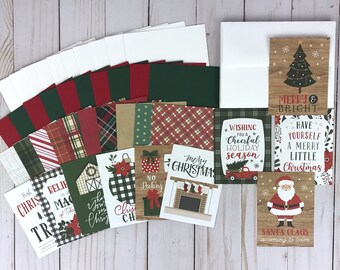 Christmas Card Kit, Card Making Kit for Adults, Holiday Card Kits, Make ...