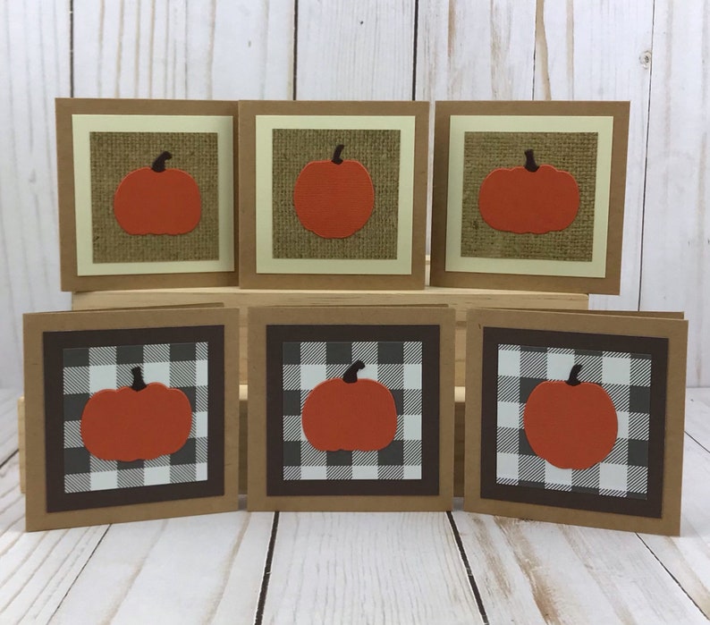 Mini Fall Card Kit, Thanksgiving Craft Kit, Card Making Kit for Adults ...