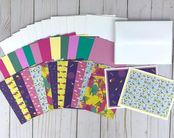 Handmade Card Kit, Lavender Card Making Kit for Adults, Easy DIY Craft ...