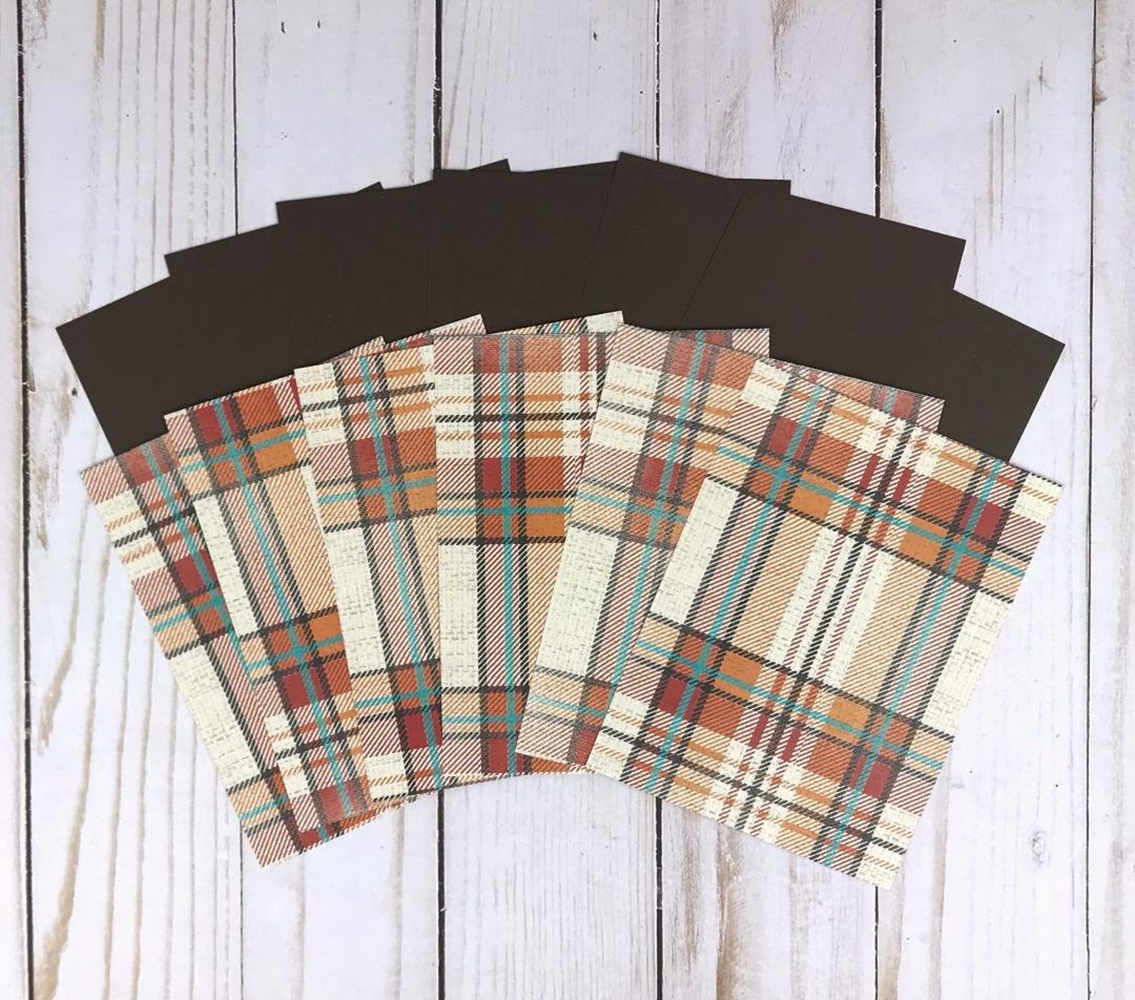 Thanksgiving Card Making Kits for Adults to DIY 6 Fall Cards: Easy ...