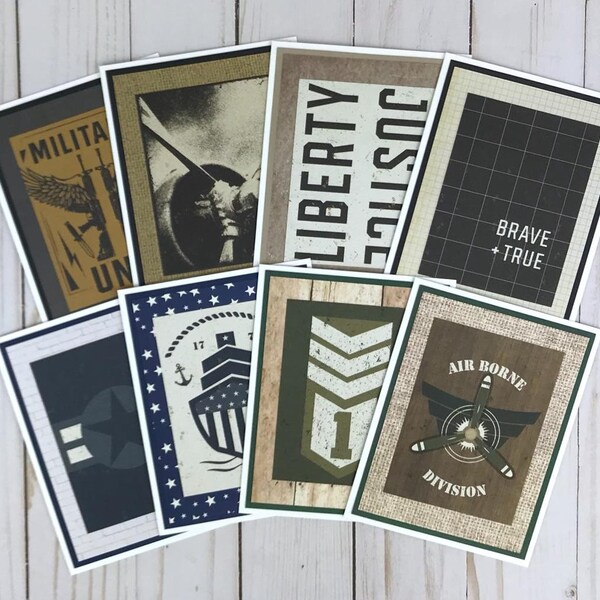 Armed Forces Card - Etsy