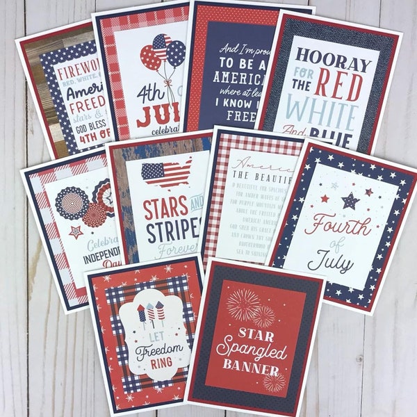Fourth of July Card - Etsy