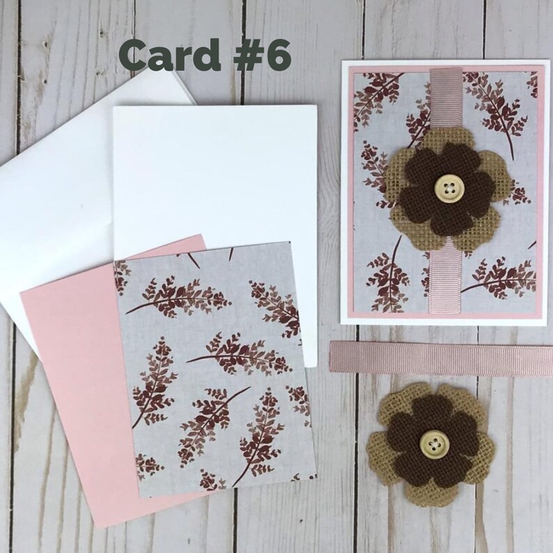 Fall Card Kits, Autumn Card Making Kit for Adults, Handmade Card Kit ...