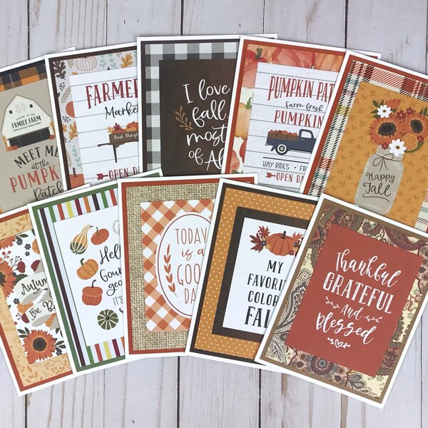 Fall Greeting Card - Etsy