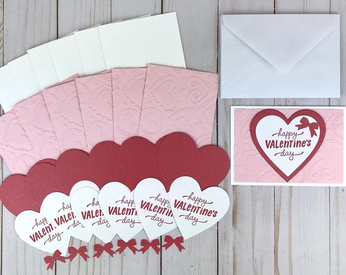 DIY Valentine Card Kit, Valentine Card Making Kit for Adults, Valentine ...