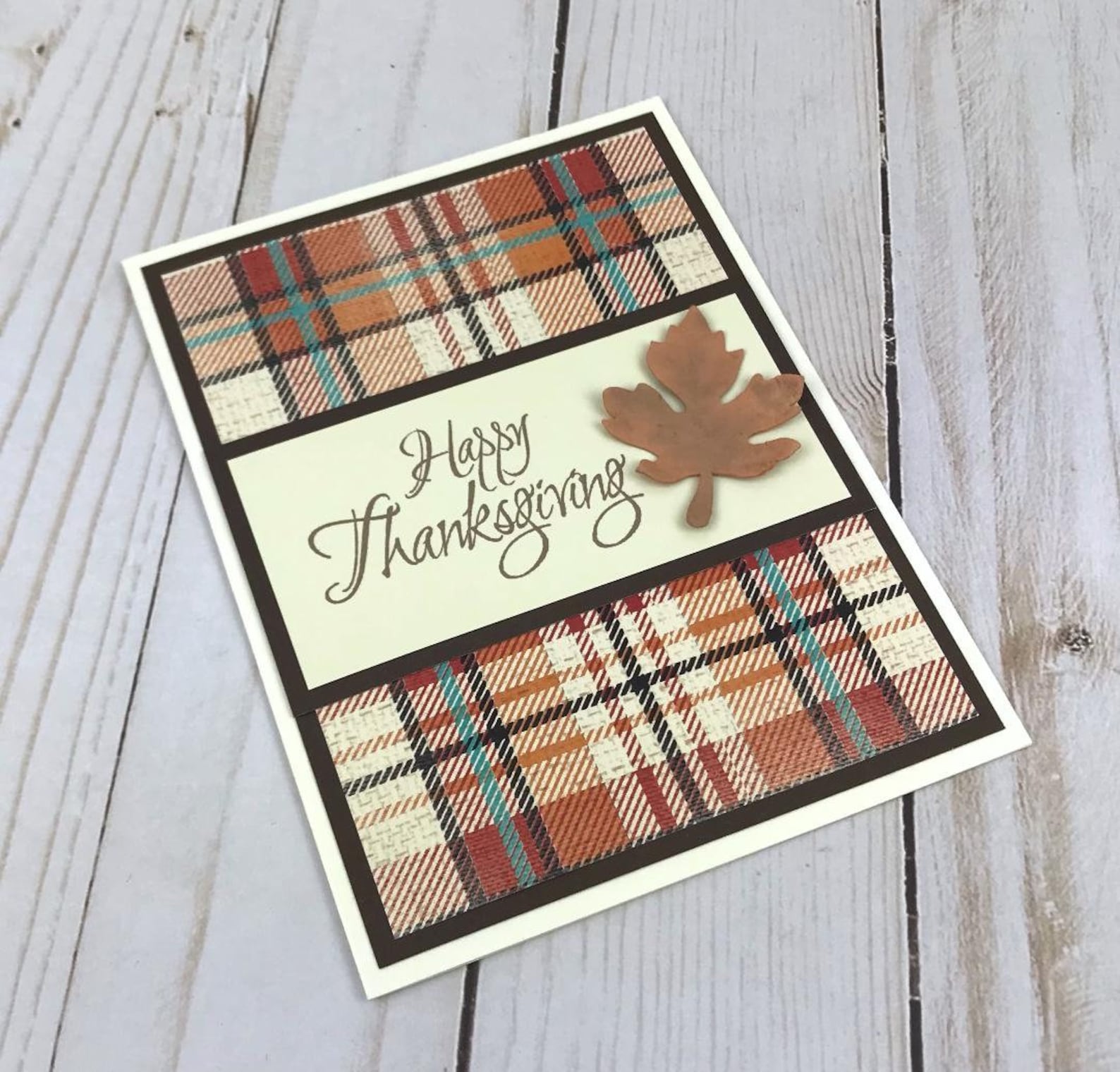 Thanksgiving Card, Fall Greeting Cards, Rustic Thanksgiving Card ...